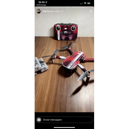 Skin mini 2 Dji Brazilskins adesivo | Shopee Brasil
