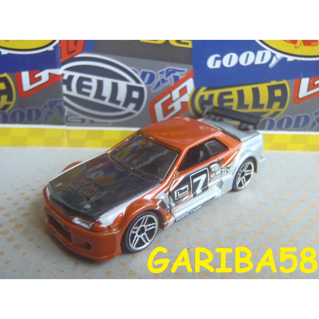 HOT WHEELS NISSAN SKYLINE GT-R (R32) 2007 TREASURE HUNT T-HUNT GARIBA58 ...