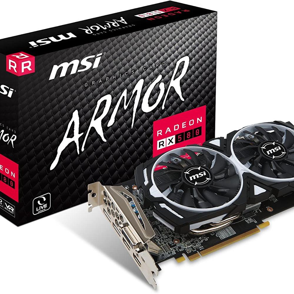 MSI Radeon RX 580 ARMOR 8G OC 8GB GDDR5 Graphics Card
