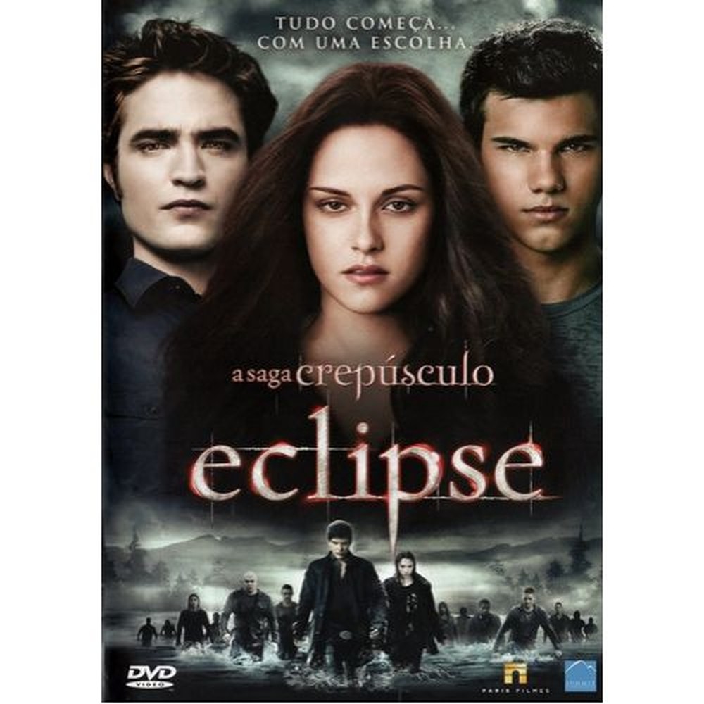 DVD - A Saga Crepúsculo: Eclipse Paris Filmes | Shopee Brasil