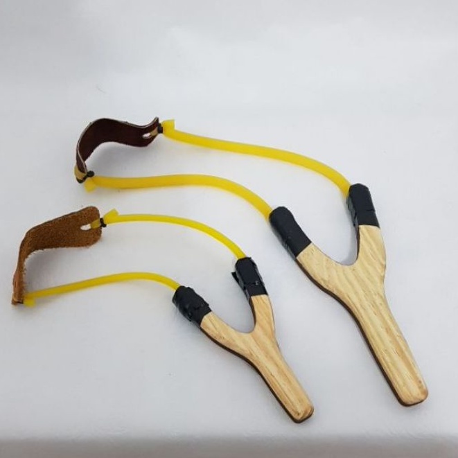 Estilingue Reforçado Funda Atiradeira Bodoque Grande E Mini | Shopee Brasil