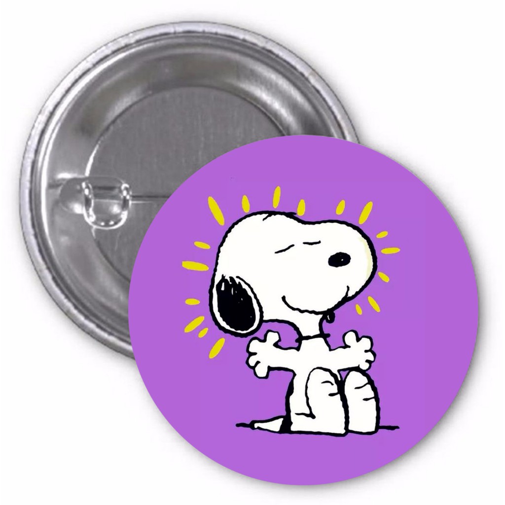 Botton Snoopy boton buton bottum button broche | Shopee Brasil