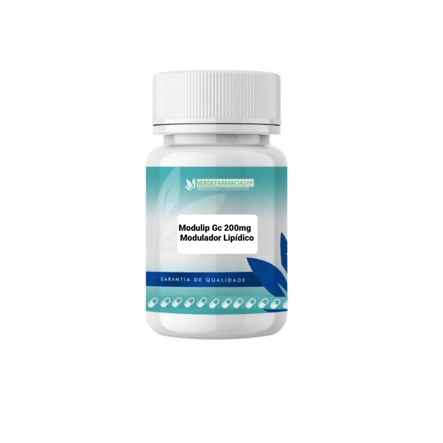 Modulip Gc 200mg Modulador Lipídico (01UN) (60 capsulas) | Shopee Brasil