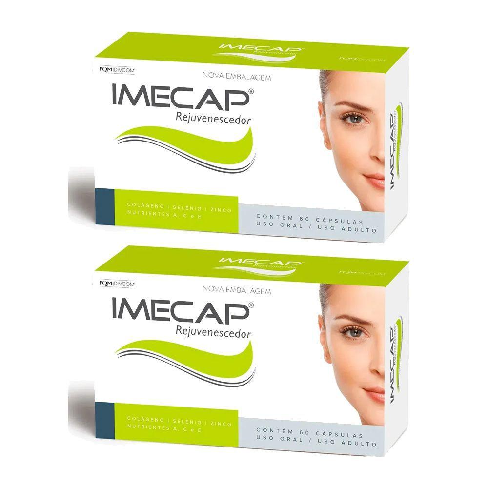 Kit C/2 Imecap Rejuvenescedor Com 60 Cápsulas Original | Shopee Brasil