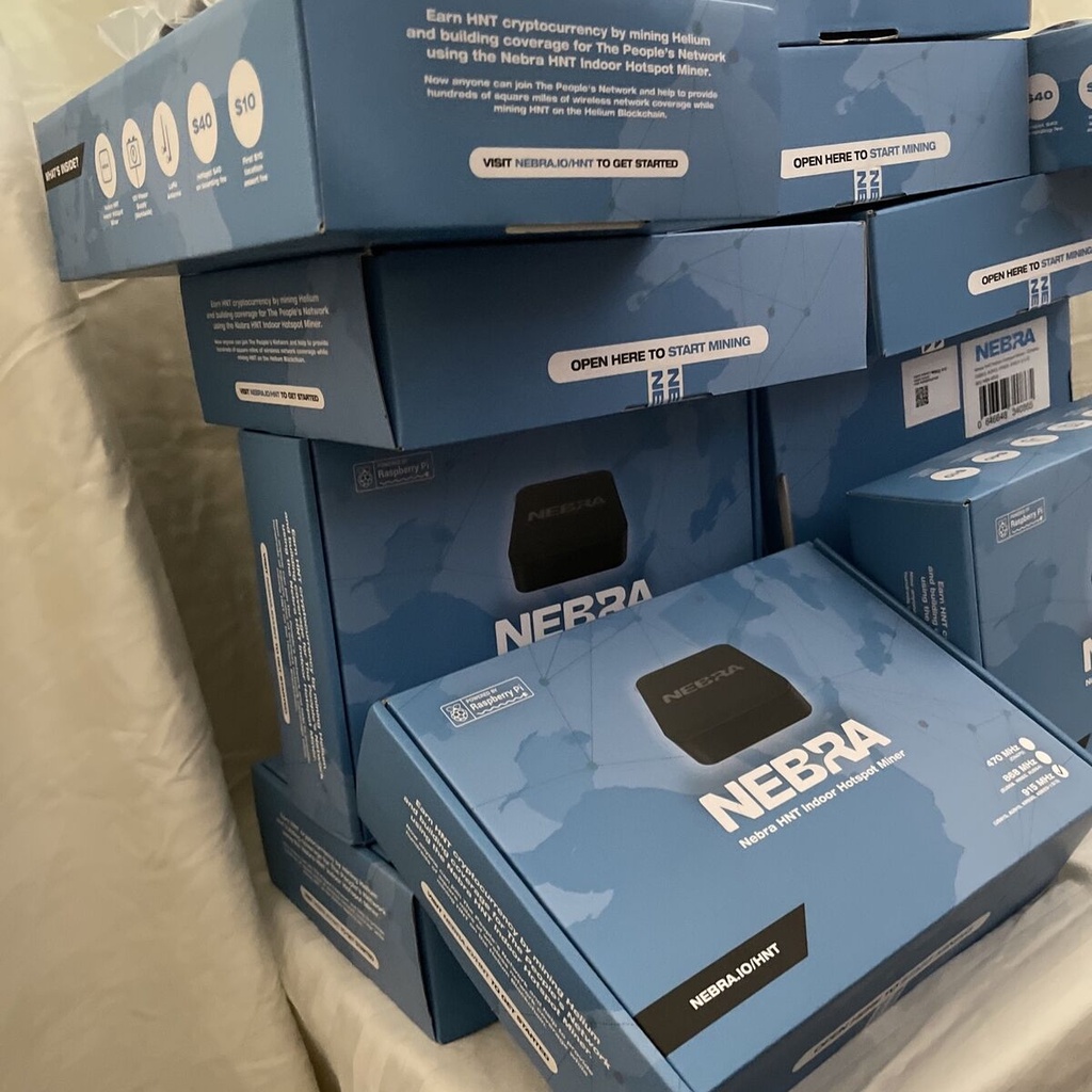 Nebra Hotspot miner with warranty | Shopee Brasil