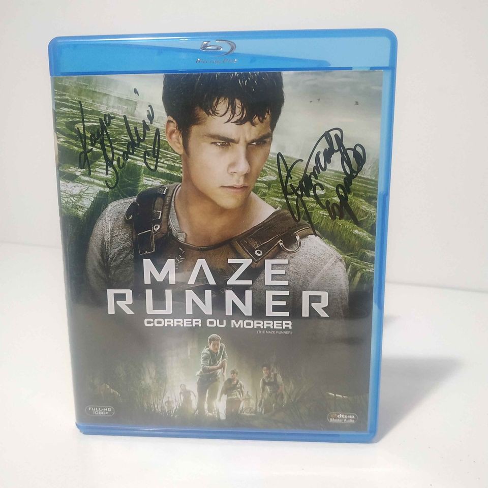 Blu-ray - Maze Runner *autografado* | Shopee Brasil