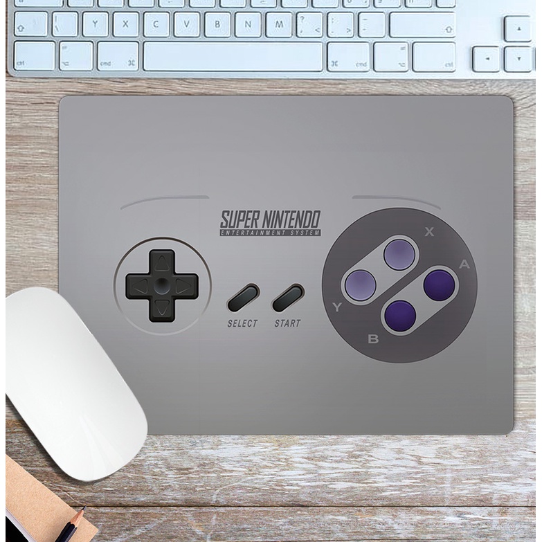 Mouse Pad Retangular Snes com borda soldada | Shopee Brasil