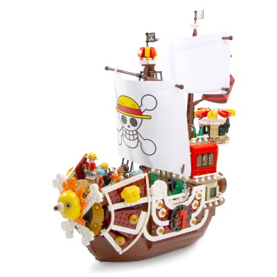432PCS LEGO ONE PIECE Série THOUSAND SUNNY Barco Ornamento Bloco De ...