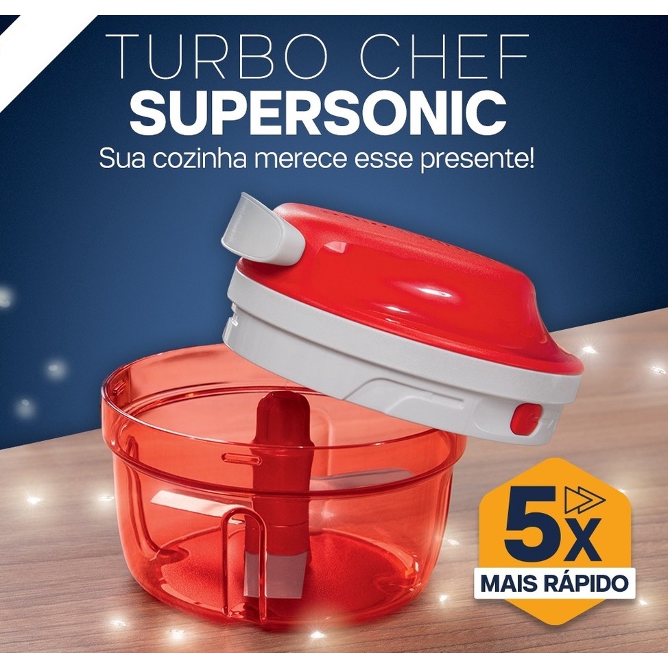 Tupperware Turbo Chef Supersonic | Shopee Brasil