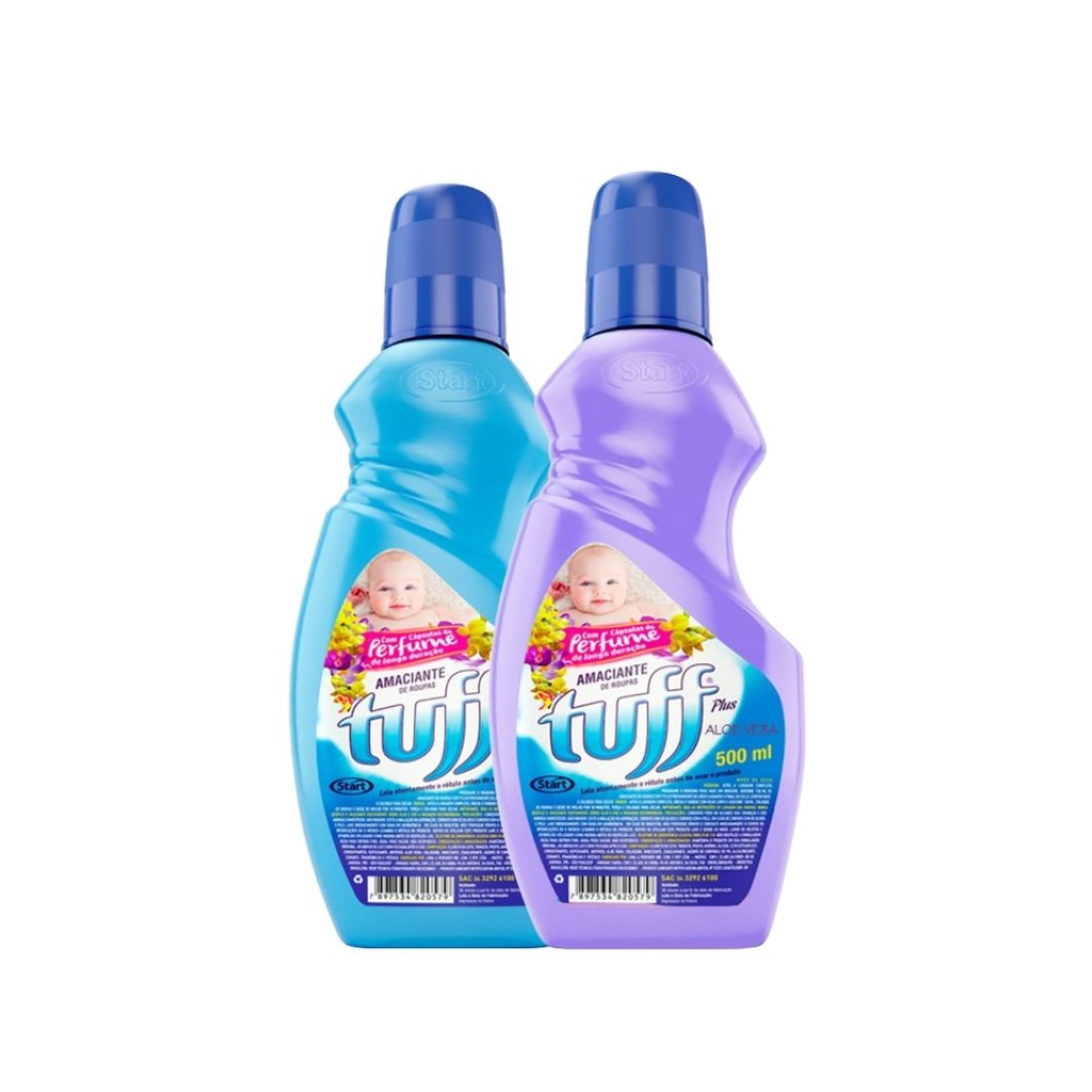 Amaciante de Roupas Tuff Baby 500ml | Shopee Brasil