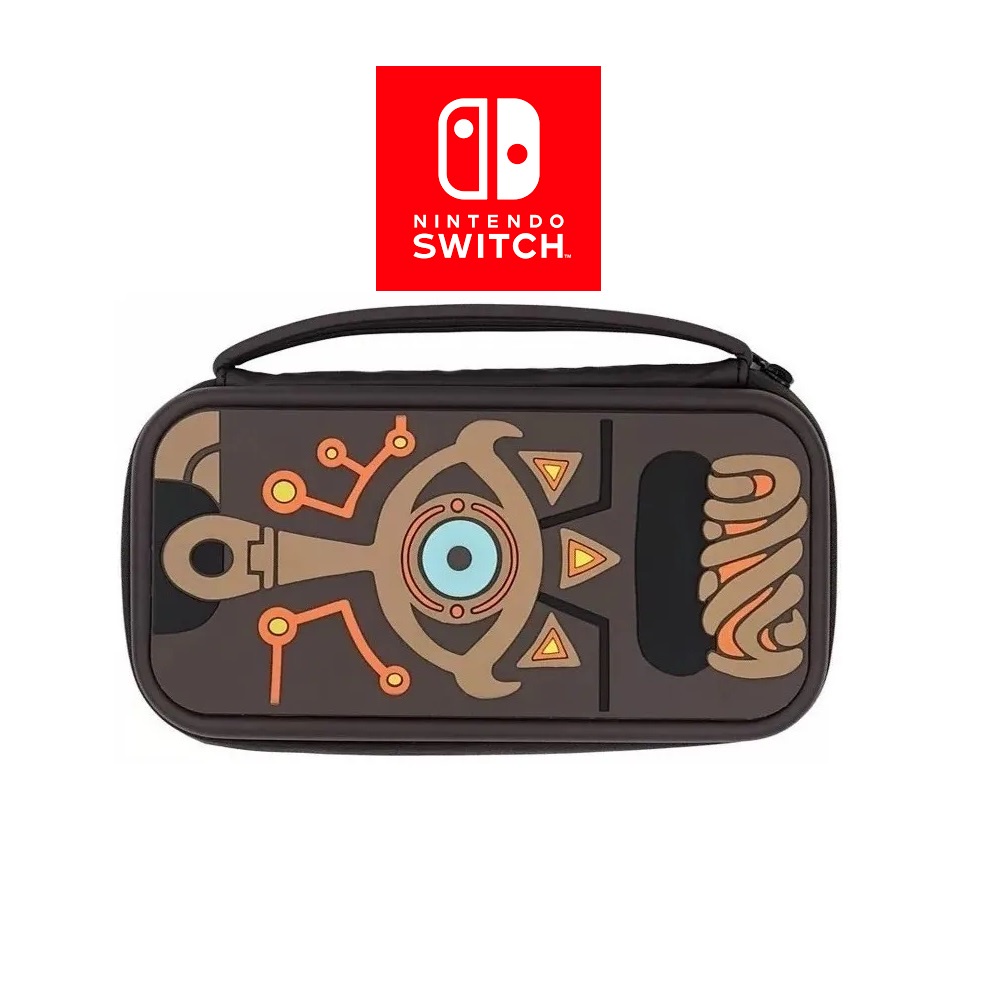 Case Bolsa Capa Estojo Nintendo Switch Zelda + 4 Grip Zelda - Escorrega ...