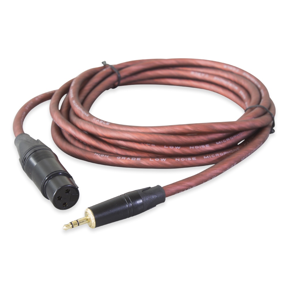 Cabo Xlr Fêmea X Plug P2 Estereo 3 Metros Vermelho Klight | Shopee Brasil