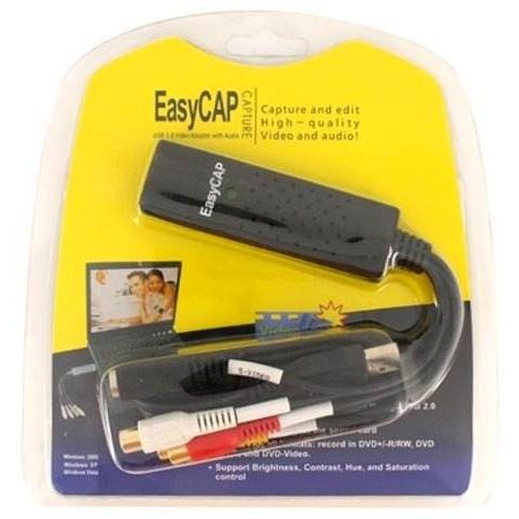 Easycap Placa Captura Vídeo Usb 2.0 Ps2, Ps3, Xbox 360 - Escorrega o Preço