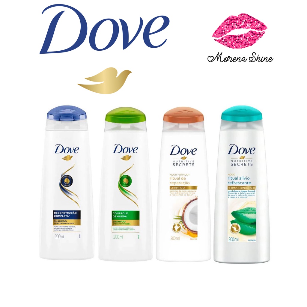 Shampoo Dove 200ml | Shopee Brasil