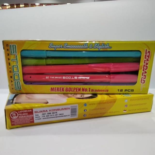 Caneta STANDARD ST009 | Shopee Brasil