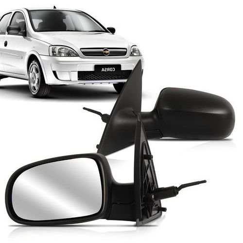 PAR RETROVISOR CORSA/MONTANA 03/ COM CONTROLE RETROVEX | Shopee Brasil