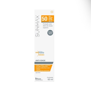 Sunmax Anti-Idade FPS 50 - Protetor Solar Facial 60g | Shopee Brasil