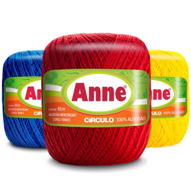 Linha Anne Circulo 65m | Shopee Brasil