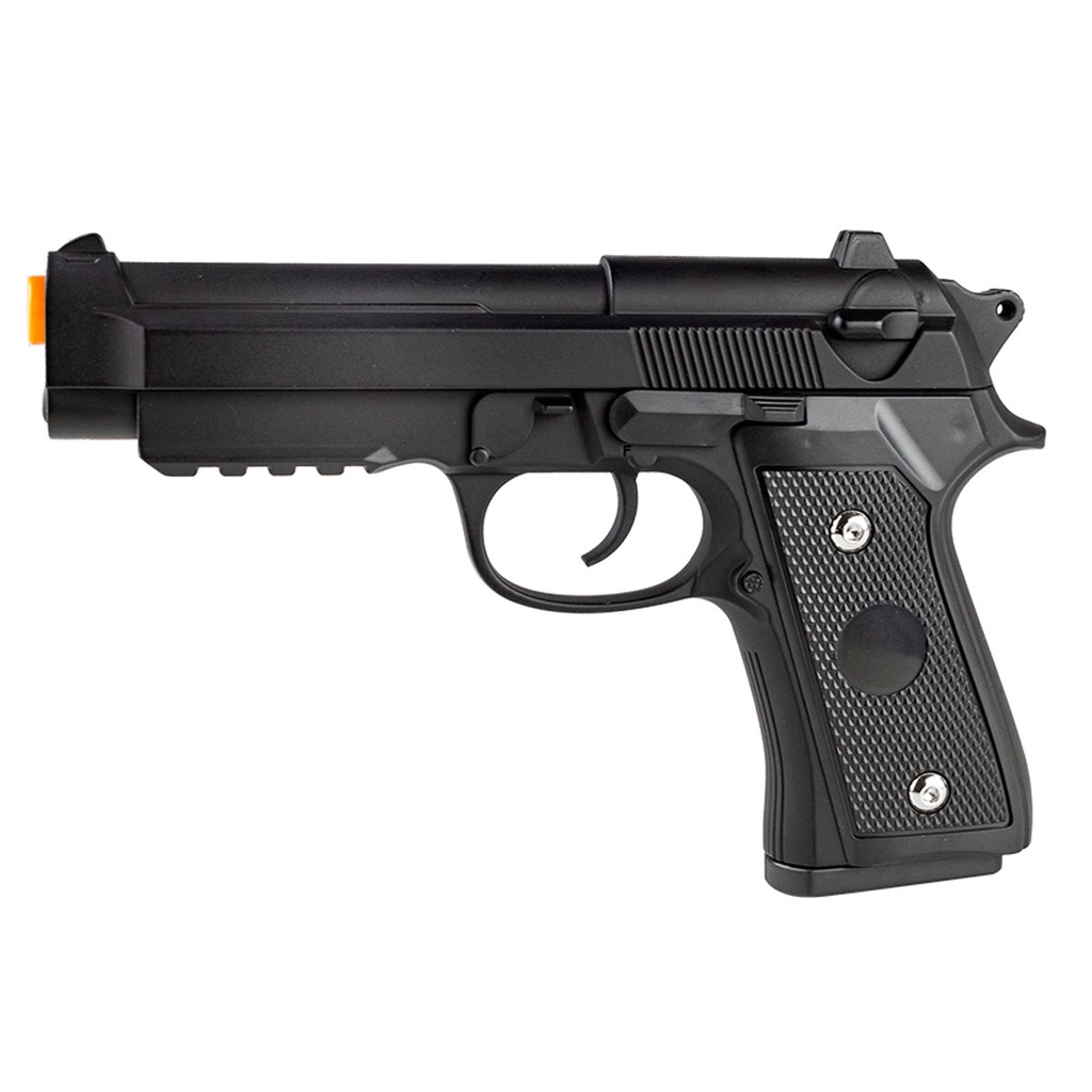 Pistola Airsoft Full Metal PT92 V22 Mola Spring Vigor M92 6mm Beretta ...