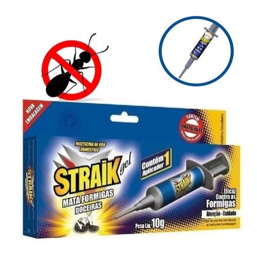 Kit Mata Formiga Doceira Straik O Melhor Eliminador de Formiga | Shopee ...