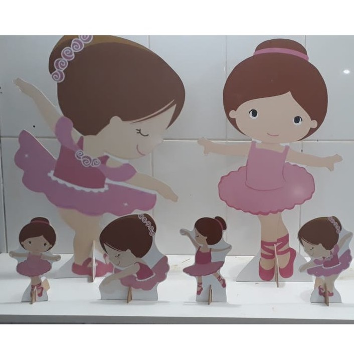 KIT DE DISPLAY EM MDF - BAILARINA | Shopee Brasil