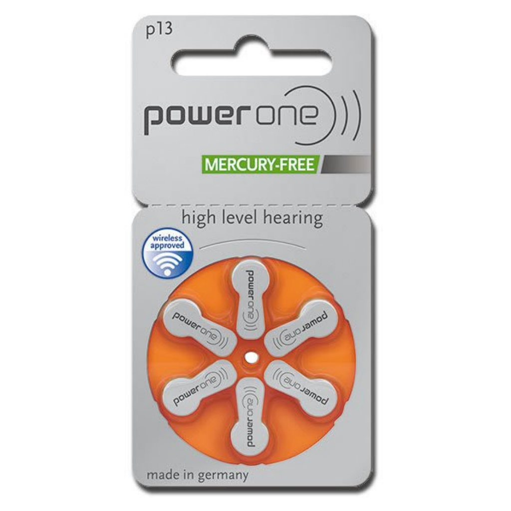 Bateria Auditiva Power One P13 - Cart. c/6 un | Shopee Brasil