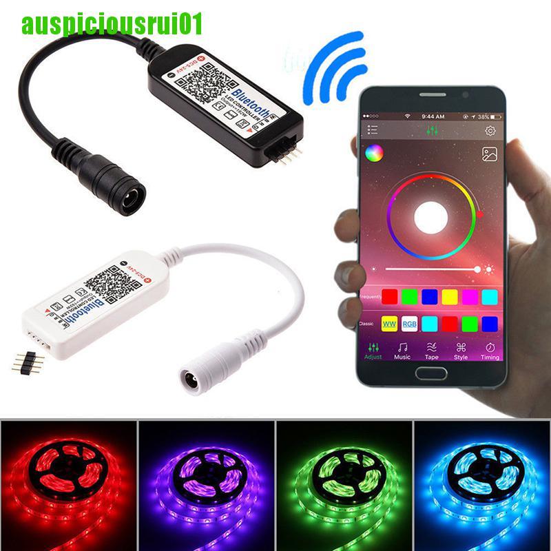 Auspiciosorui01 Mini Controlador E Controle LED Wifi Bluetooth/Remoto ...