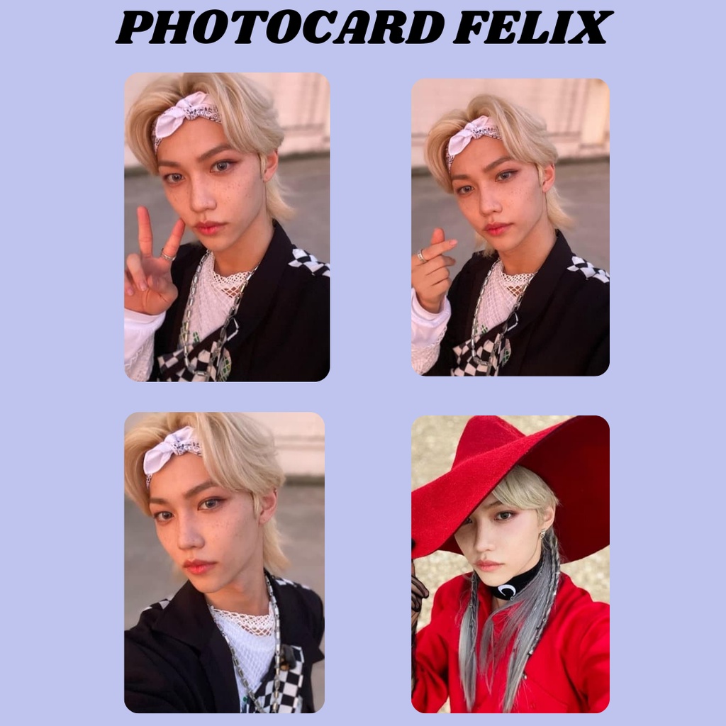 Stray Kids Felix Photocard | Shopee Brasil