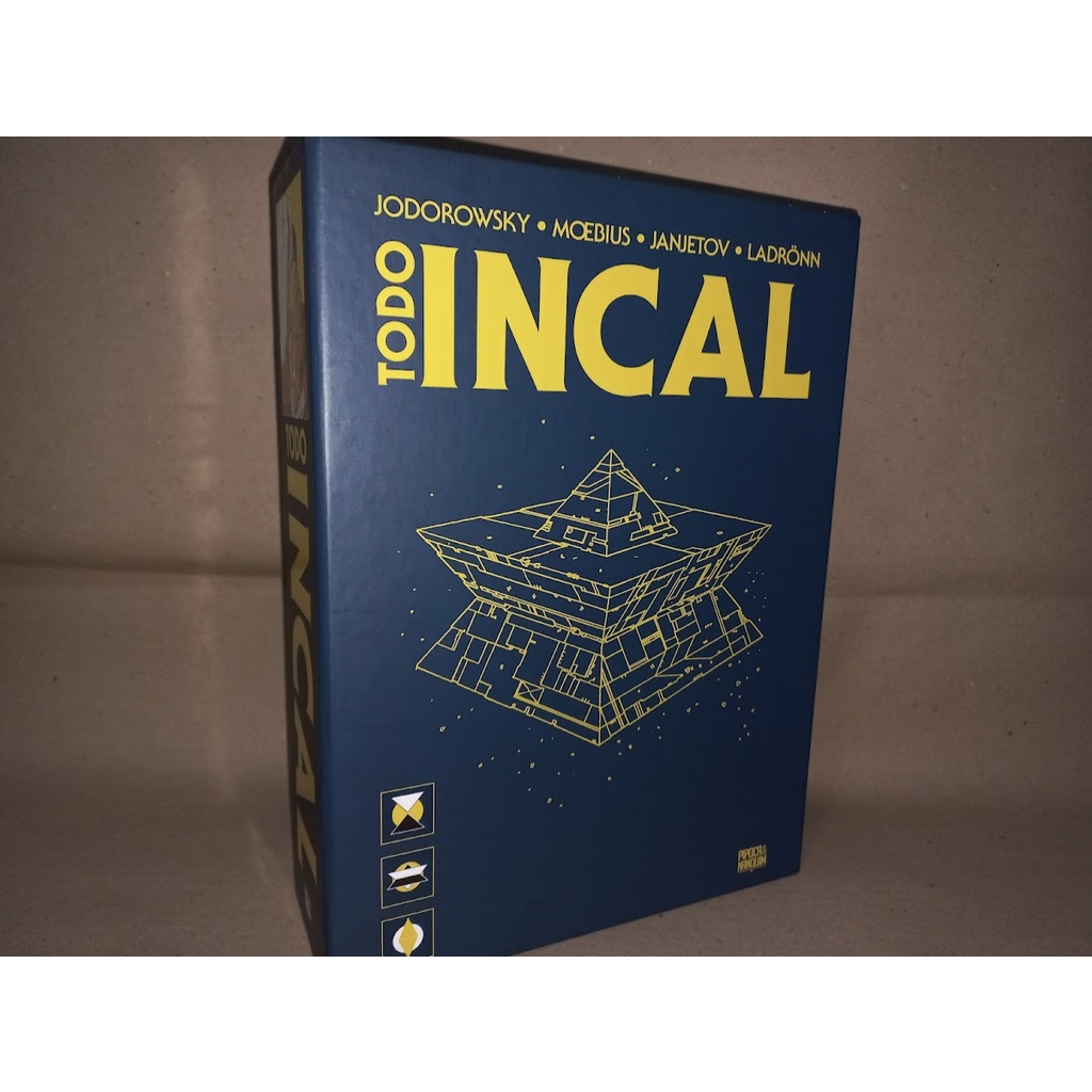 Box Incal (Volumes 1, 2 e 3) - Escorrega o Preço