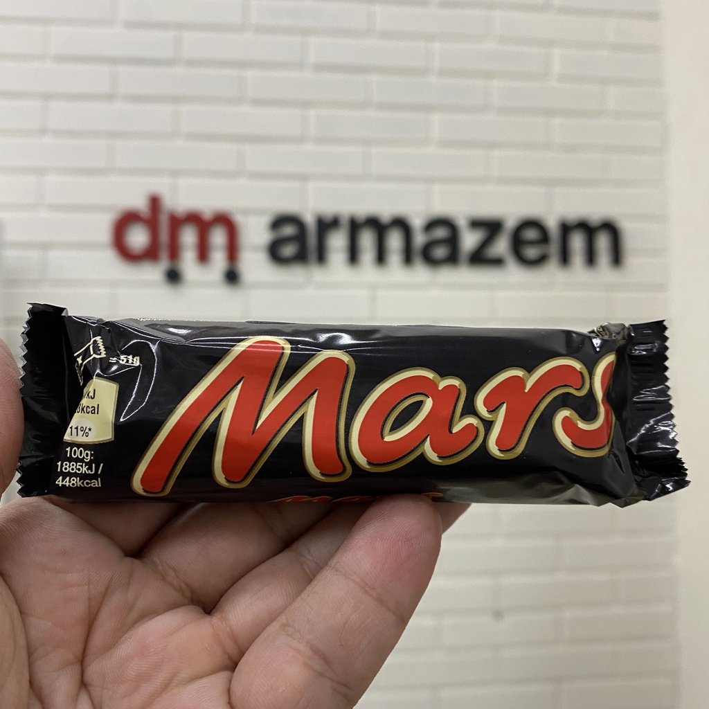 Chocolate Mars 51g - Chocolate Ao Leite Com Caramelo | Shopee Brasil