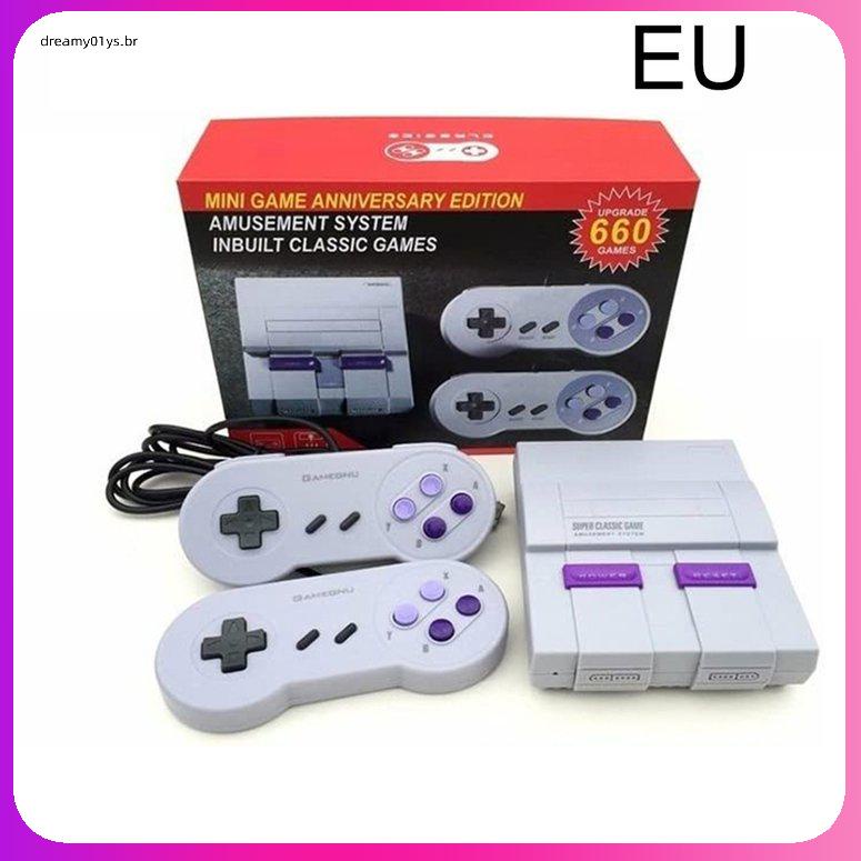Snes Nes Super Classic Tv Game Consoles 16-Bit Video Game Console Built ...