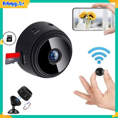 A9 Mini Micro Câmera Visão Noturna HD Mini Wifi Câmera 1080P Noite ...