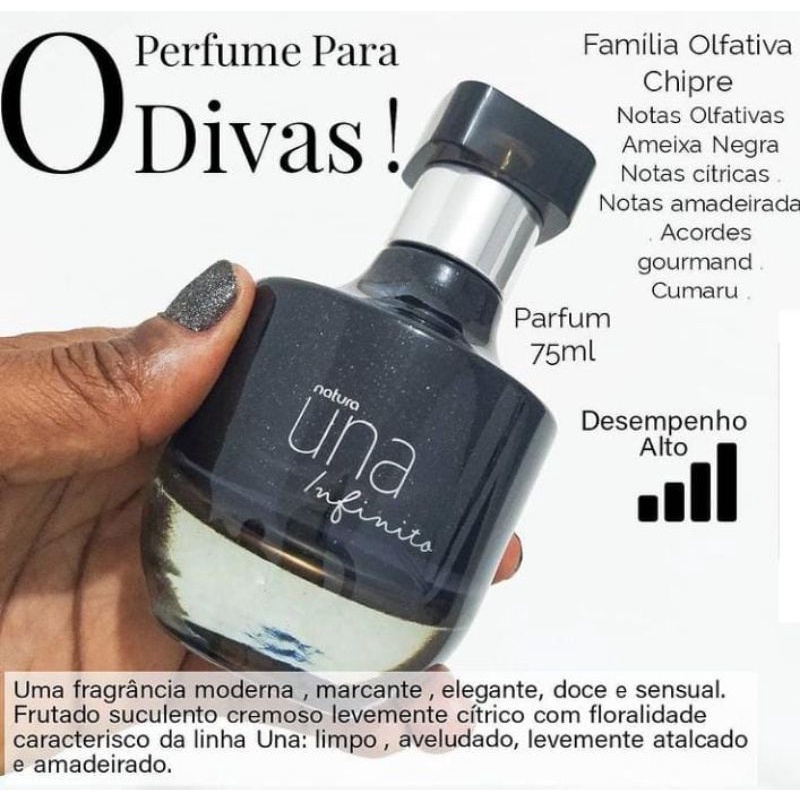 Natura Una Infinito 75 ml | Shopee Brasil