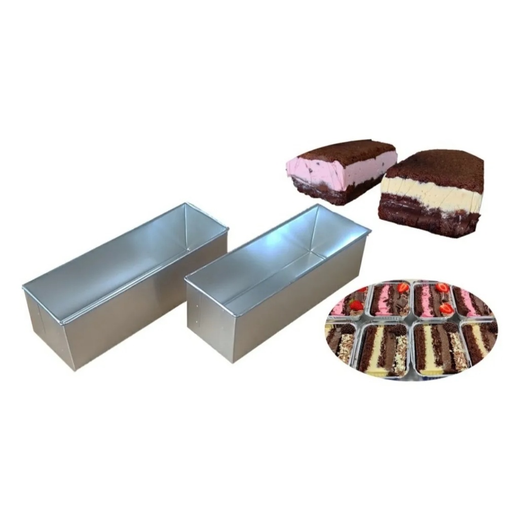 Kit 2 Formas Para Bolo Perfeito Super Fatia / Slice Cake | Shopee Brasil