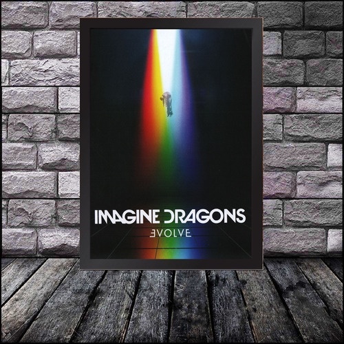 Quadro Poster A5 23X17 Da Banda Imagine Dragons | Shopee Brasil