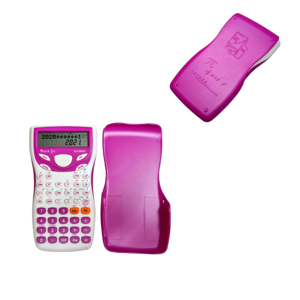 Calculadora Científica Rosa - Moure Jar 240 Funções | Shopee Brasil
