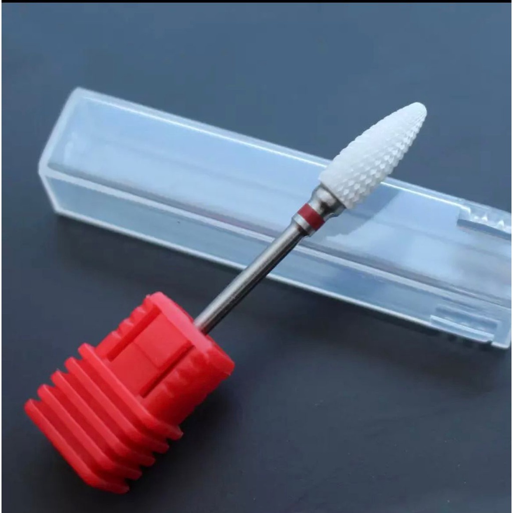 Broca Ceramica Unha Acrigel Porcelana fibra de vidro porcelana Manicure ...