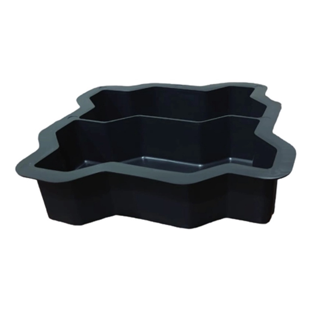 Forma Plastica Concreto Bloquete 24x10x06 Cm Intertravada | Shopee Brasil