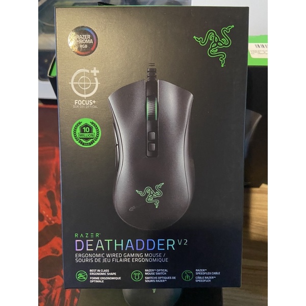 MOUSE RAZER DEATHADDER V2 CHROMA 20000 DPI, RZ01-03210100-R3U1 | Shopee ...