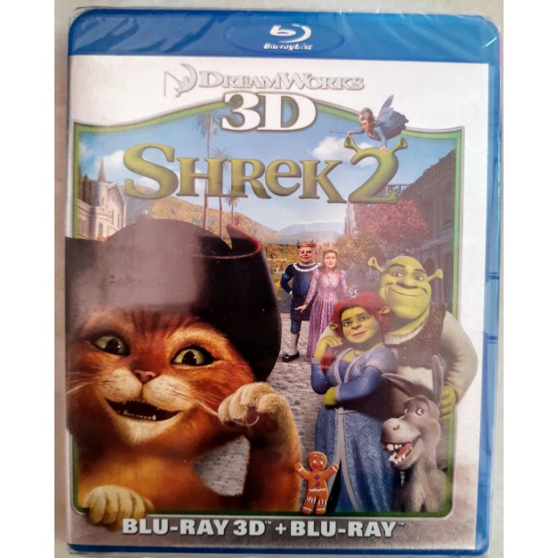 Blu-ray 3D + 2D Shrek 2 (Original Lacrado) DreamWorks | Shopee Brasil