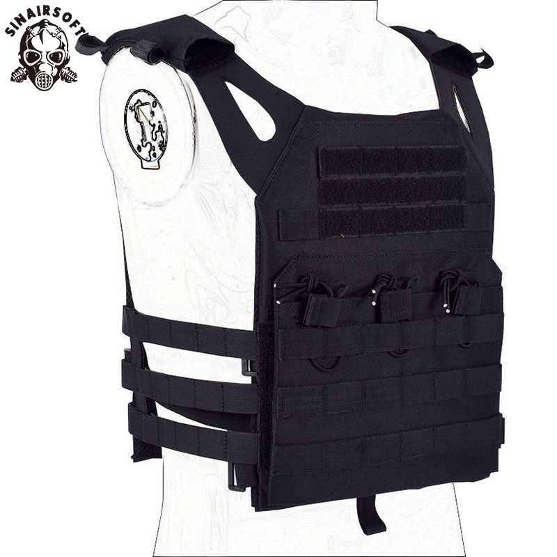 Tactical JPC Vest Body Armor Plate Carrier Molle Military Army Vest ...