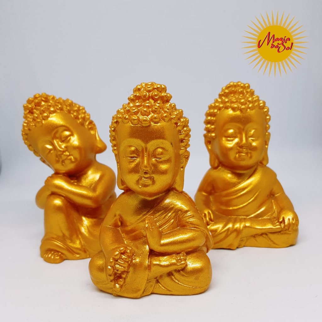Mini Buda resina 5 cm | Shopee Brasil