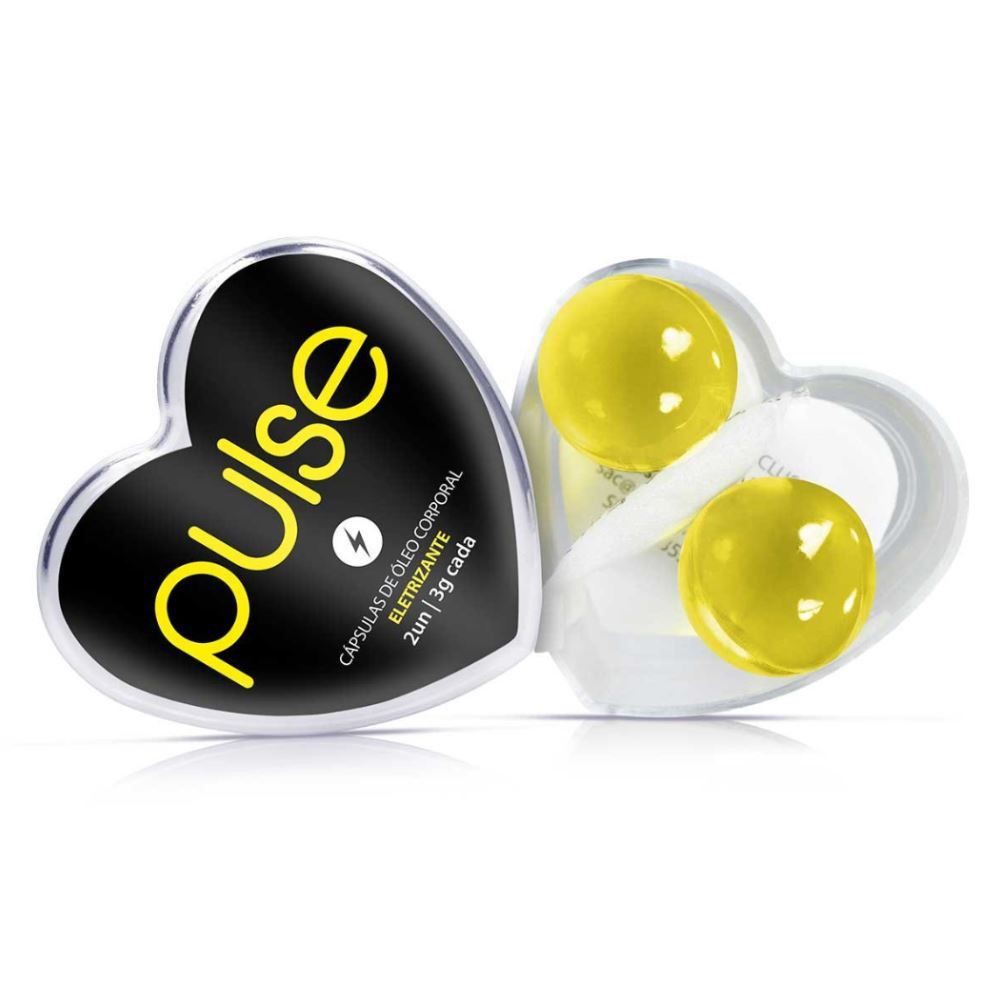 Pulse Cápsulas De Óleo Corporal Eletrizante 02 Unidades | Shopee Brasil