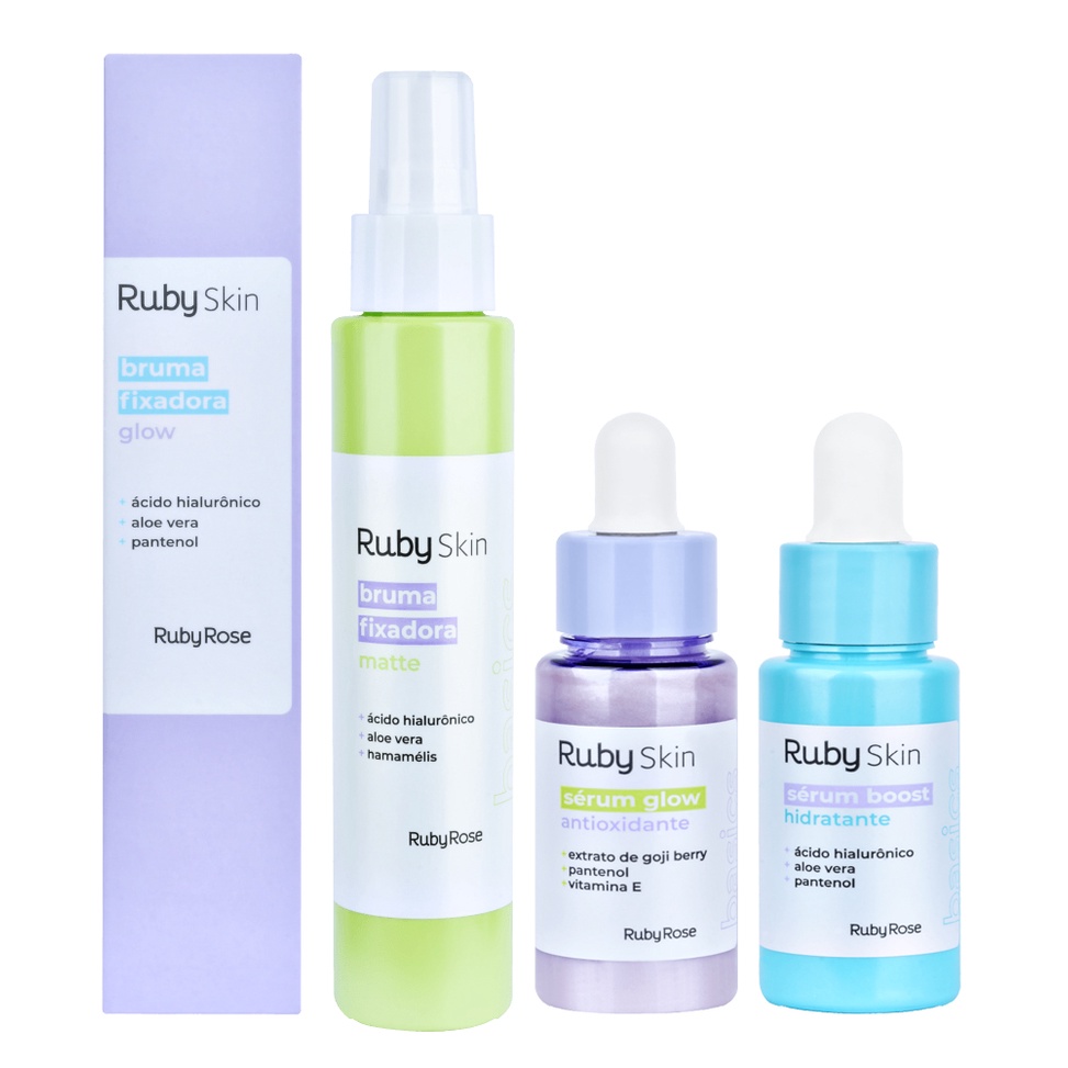 Linha Ruby Skin Care Basics - Ruby Rose | Shopee Brasil