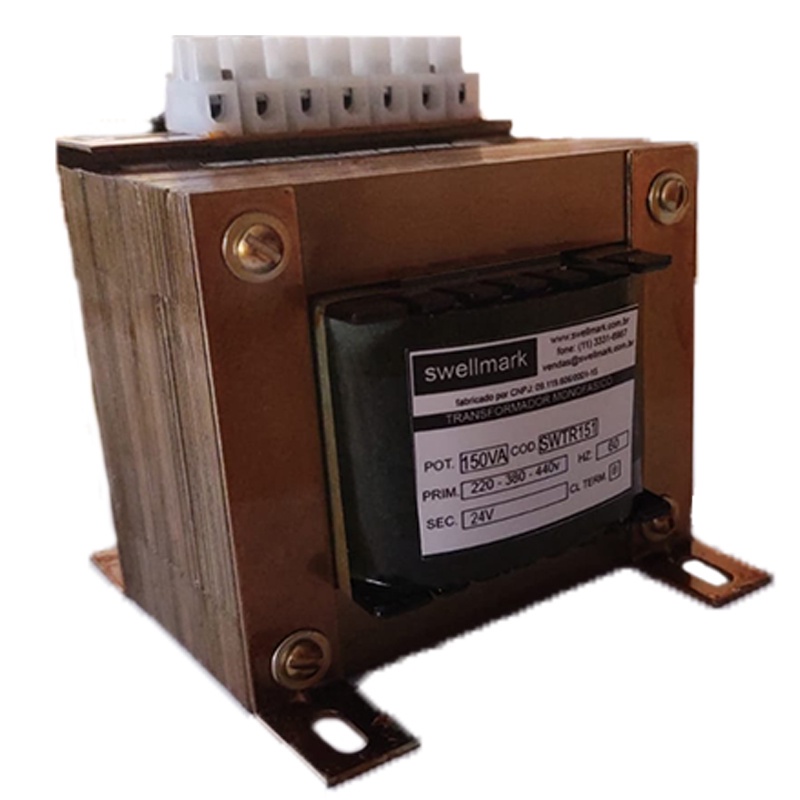Transformador Monofásico de Comando 220V/380V/440V X 24V 150VA | Shopee Brasil