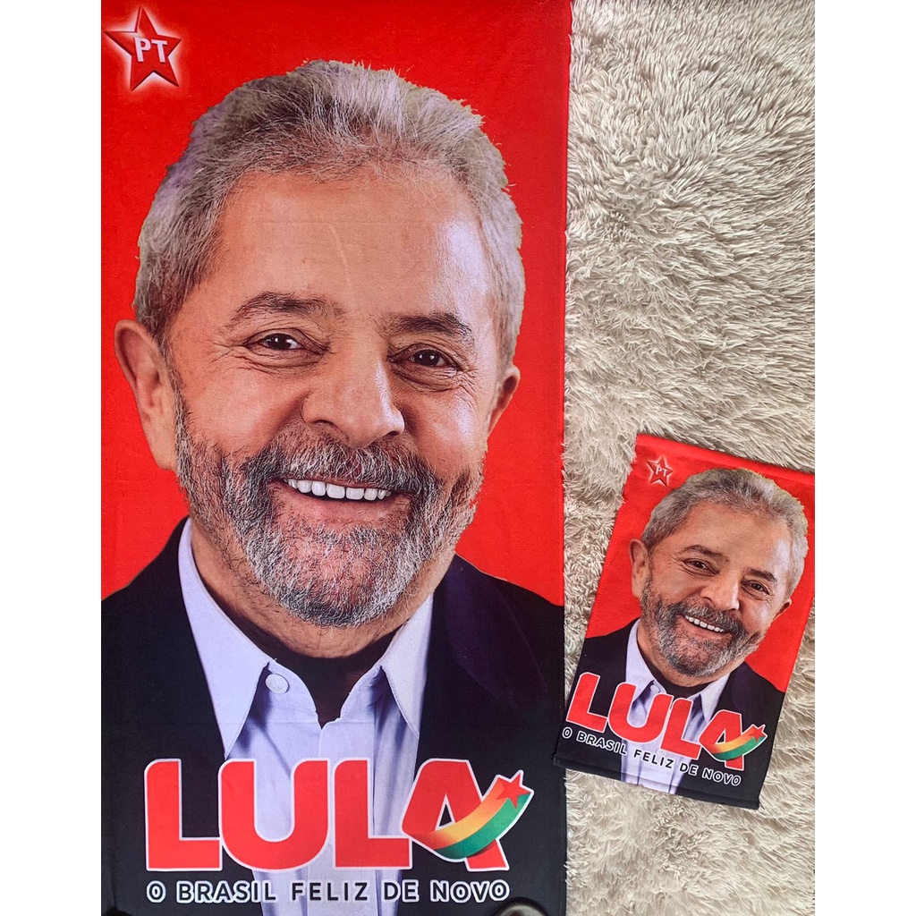 KIT LULA 2 TOALHAS BANHO E ROSTO ENVIO IMEDIATO | Shopee Brasil
