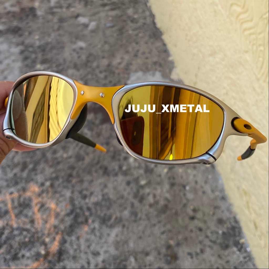 Oculos de Sol DoubleXx Xx X-Metal Dourada Gold Lentes Juliet ...