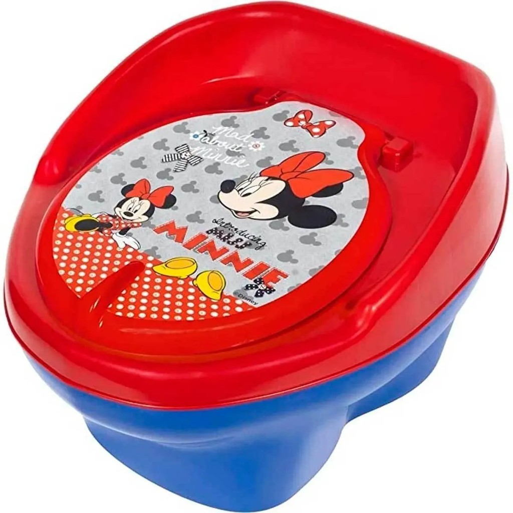 Troninho Pinico Infantil Penico Bebe Disney Minnie - Styll | Shopee Brasil