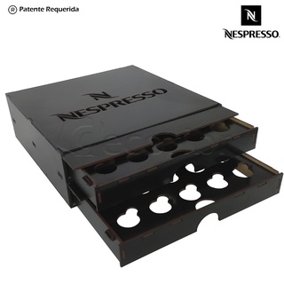 Porta Capsula Dolce Gusto 32 caps, Nespresso 50 caps ou Três Corações ...