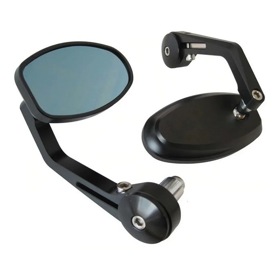 Retrovisor Universal Ponta Guidão Moto Custom Bobber Chopper Caferacer